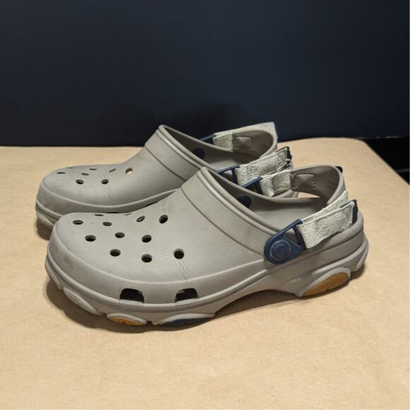 CROCS | Shoes | Crocs Classic All Terrain Clogs Khaki Tan Beige Sandals ...